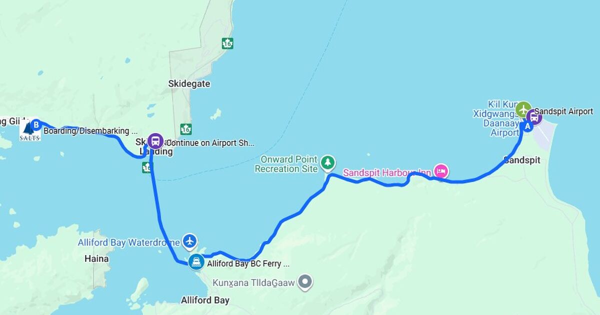 SALTS Sail and Life Training Society - Haida Gwaii Travel Tips